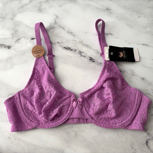 Wacoal | Intimates & Sleepwear | Wacoal Nwt First Bloom Purple Halo ...